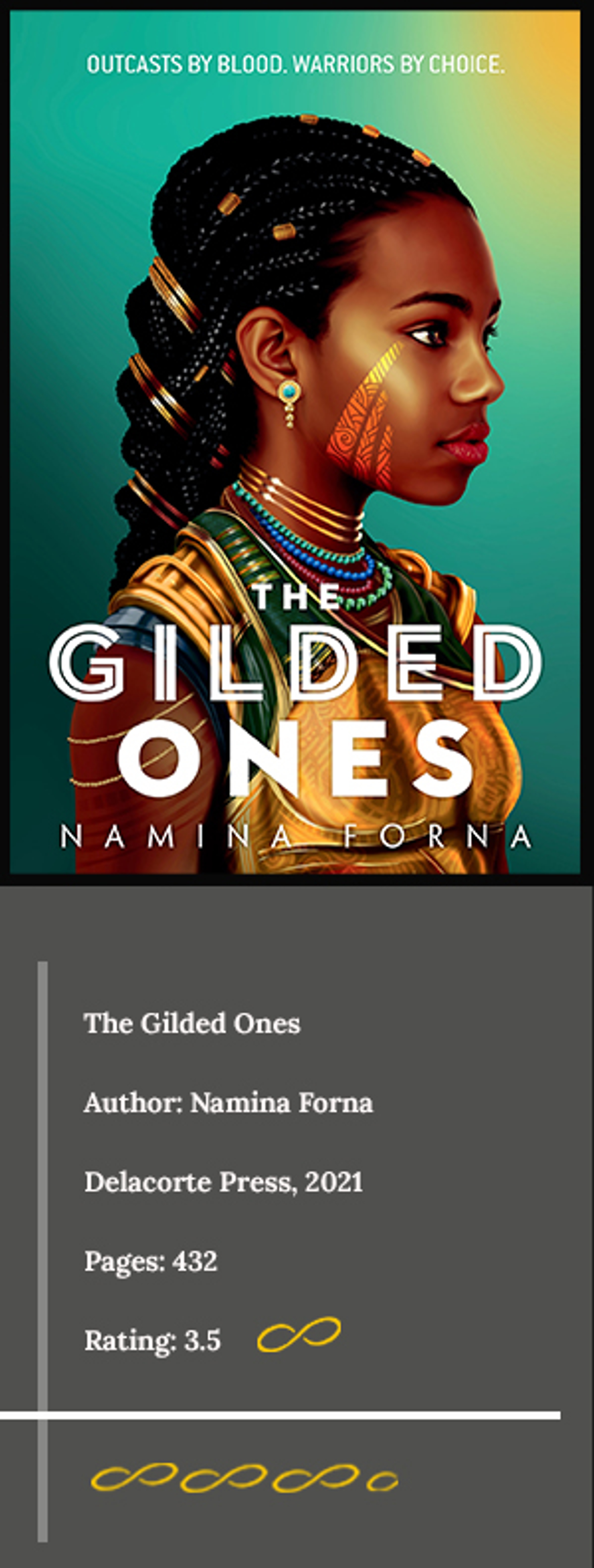 Courage: The Gilded Ones: Courage Before Tribulations | KidSpirit